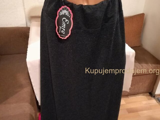 Nova zenska suknja za punije dame i devojke Cadoro XXL Novo