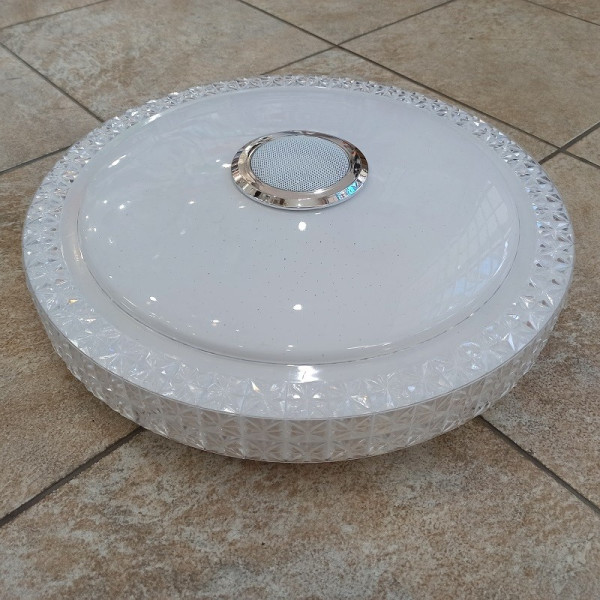 LED plafonjera 39cm bluetooth, android/iOS aplikacija, zvučnik i daljinski M205440-BT/WRGB 2x24W