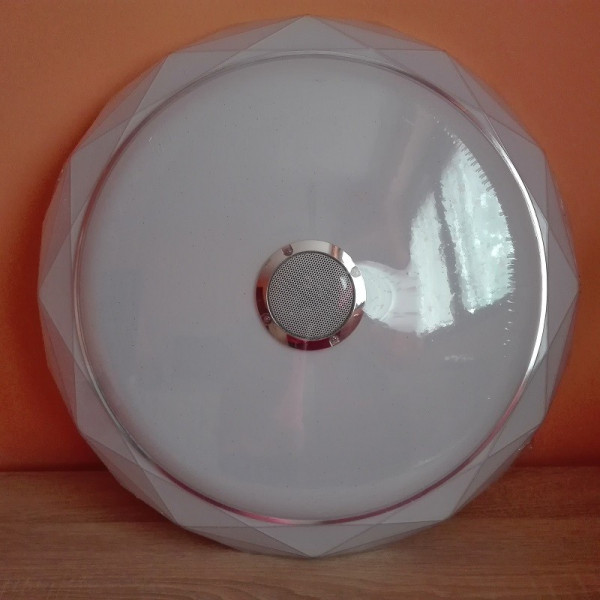 LED plafonjera 38cm bluetooth, android/iOS aplikacija, zvučnik i daljinski M205502-BT/WRGB 2x24W