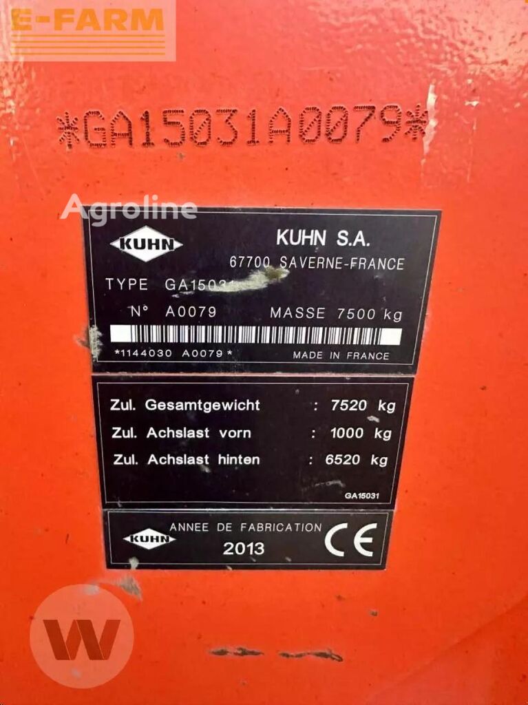 Kuhn ga 15031 sakupljač sena