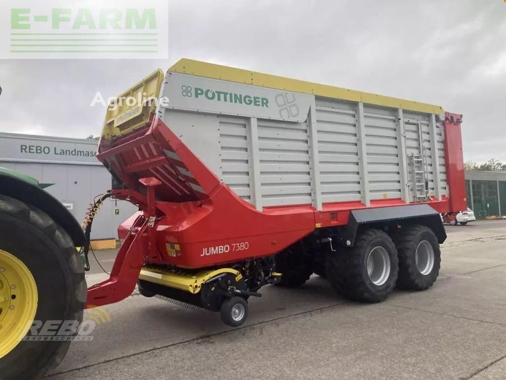 Pöttinger Jumbo 7380 d samoutovarna prikolica
