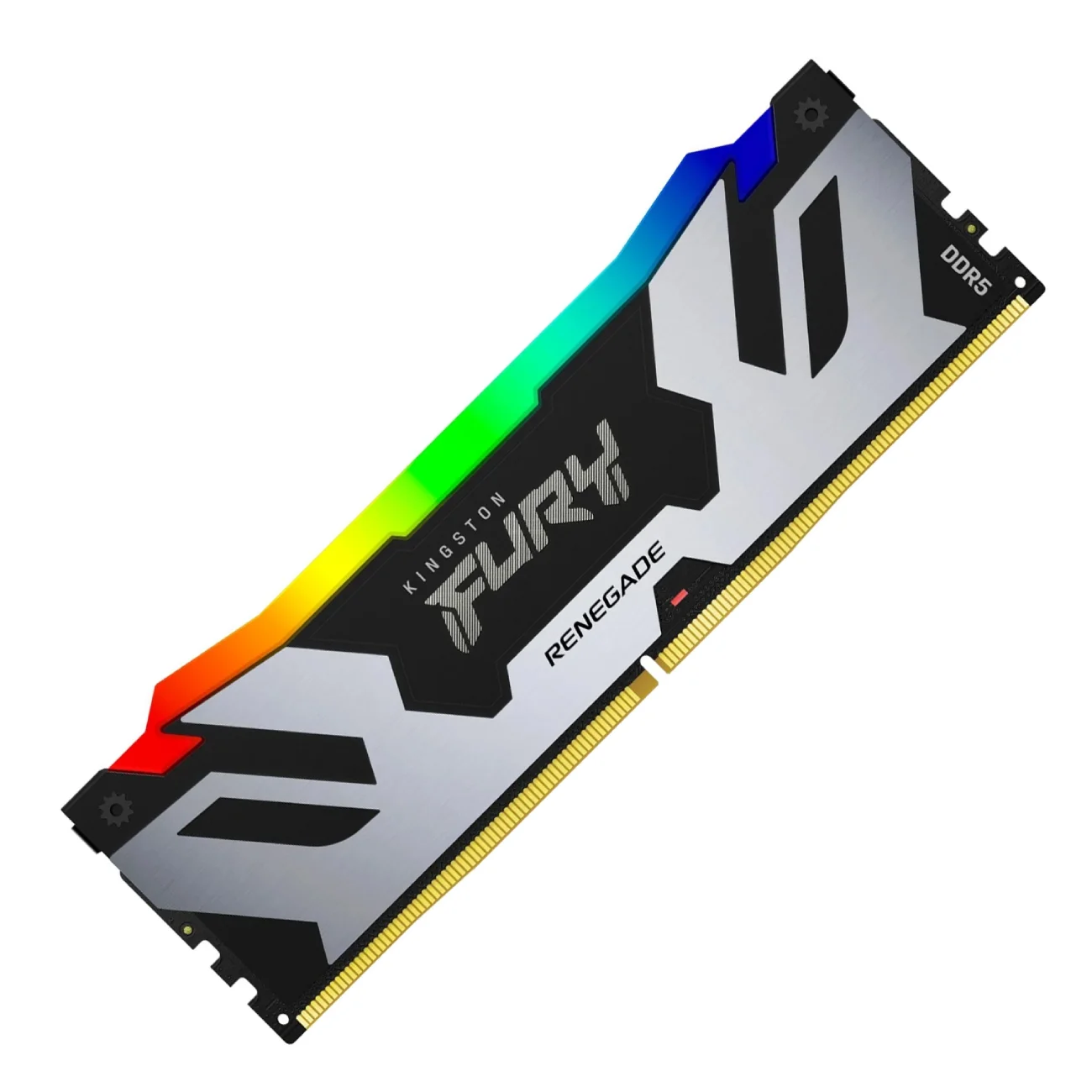 Kingston 24GB (1x24GB) DDR5 8000MT/s CL38 FURY Renegade Silver/Black RGB XMP memorija KF580C38RSA-24