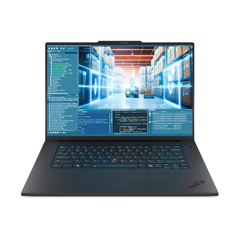 Lenovo ThinkPad T1g Gen 8 Laptop 16″ FHD, Core Ultra 7 255H, 32GB DDR5, 1TB SSD, RTX 5060 16GB, Win11Pro, case
