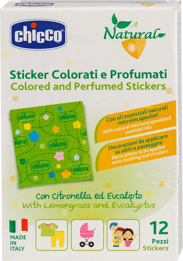 CHICCO parfemski flasteri protiv insekata 12kom
