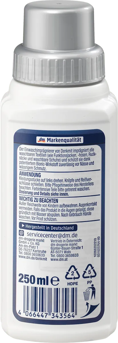 DENKMIT sredstvo za impregnaciju tkanina 250ml