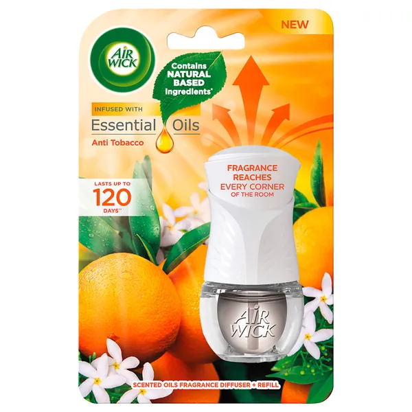 Osveživač prostora AIR WICK Anti Tobacco 2u1 19ml