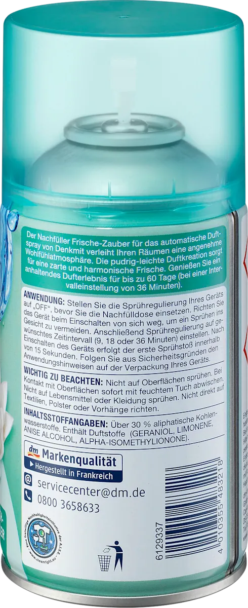 Osveživač prostora DENKMIT dopuna za automatski osveživač magija svežine 250ml