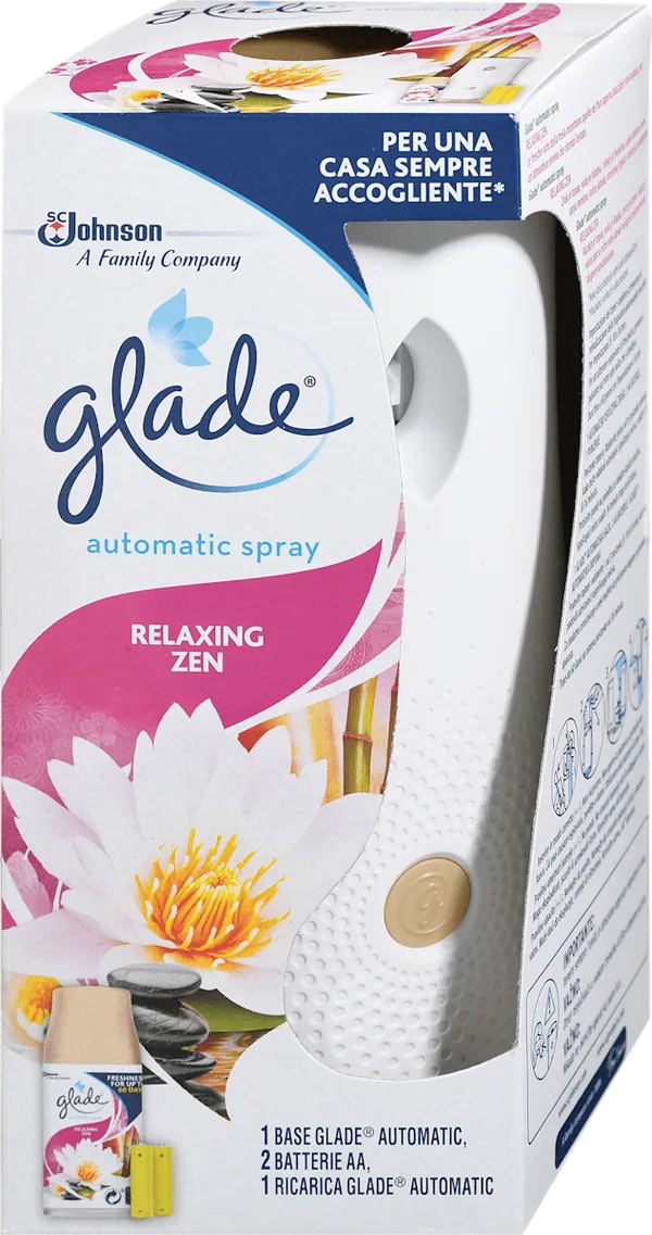 Osveživač prostora GLAE autom.spr.baza relax/Zen 269ml