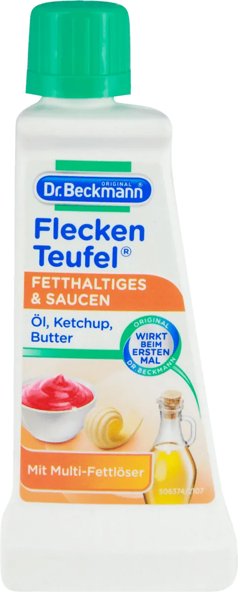 Sredstva za odrstranjivanje fleka DR.BECKMANN Ekspert za fleke od ulja i masti 50ml