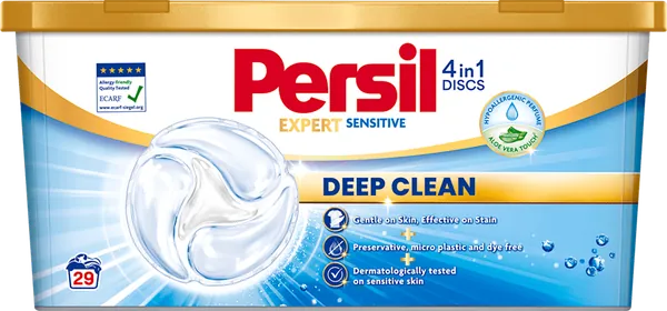Tablete za pranje veša PERSIL Expert sensitive 29kom