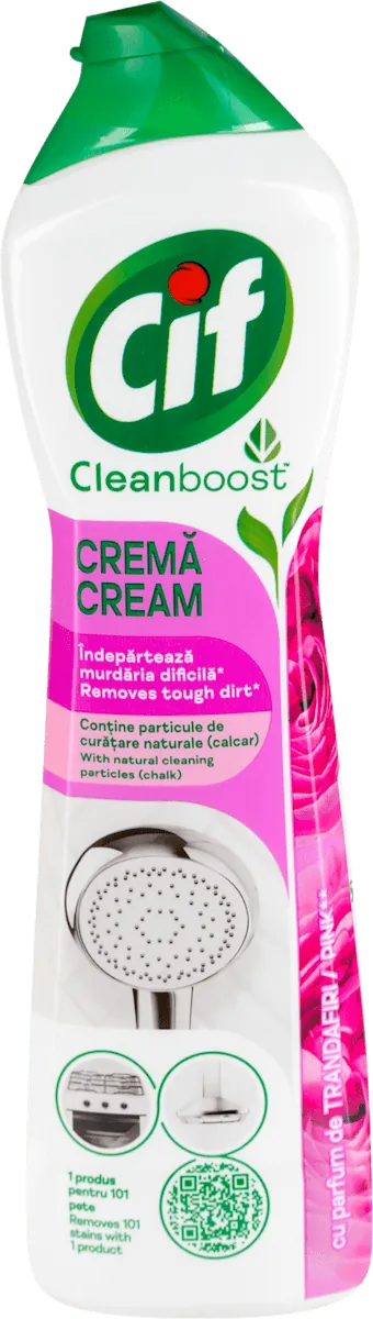 Tečni abraziv CIF Pink cream 500ml