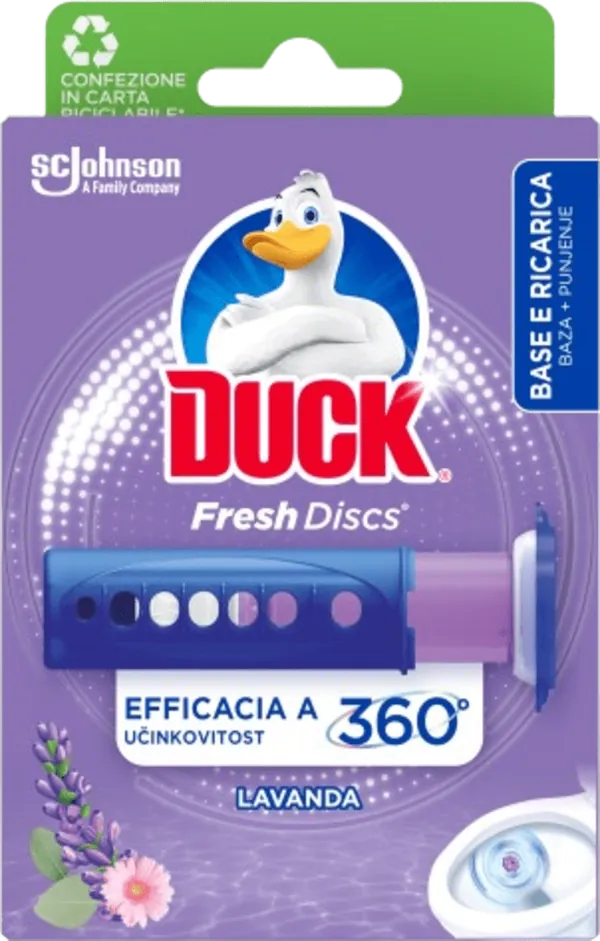 Wc osveživači DUCK Fresh Discs Lavanda 36ml