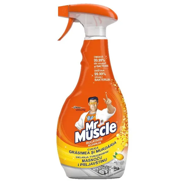 Univerzalna sredstva MR MUSCLE Kitchen 500ml + 50% gratis