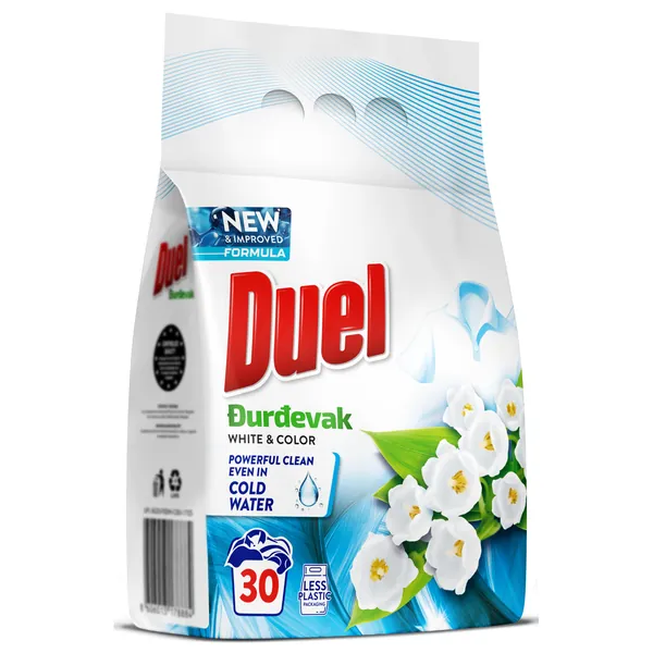 Deterdžent za pranje veša DUEL Đurđevak 30 pranja (2,7kg)