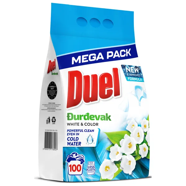 Deterdžent za pranje veša DUEL đurđevak 100 pranja (9kg)