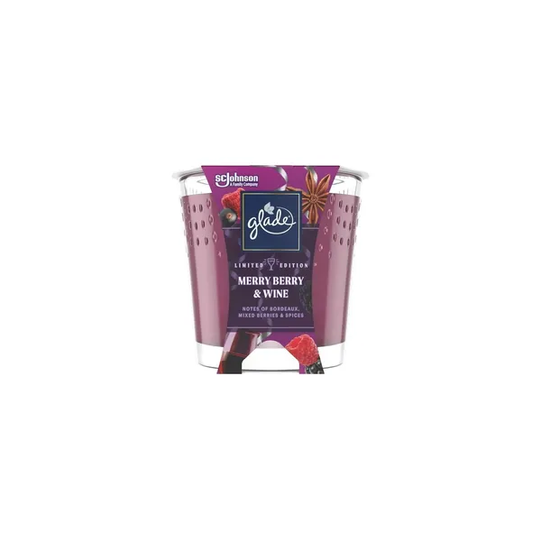Mirisne sveće GLADE Berry Wine 129g
