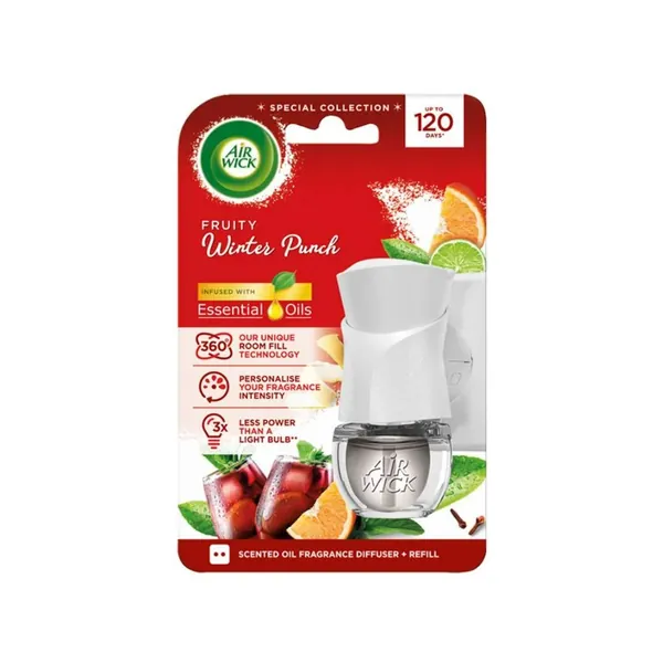 Osveživač prostora AIR WICK winter punch komplet 19ml
