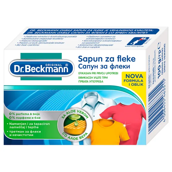 Sredstva za odrstranjivanje fleka Dr.BECKMANN sapun za uporne fleke 100g