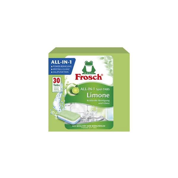 Tablete FROSCH green lemon 30kom