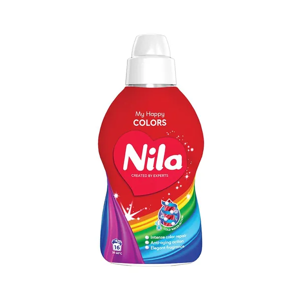 Tečni det.za pr.veša NILA my happy colors 16 pranja (900ml)