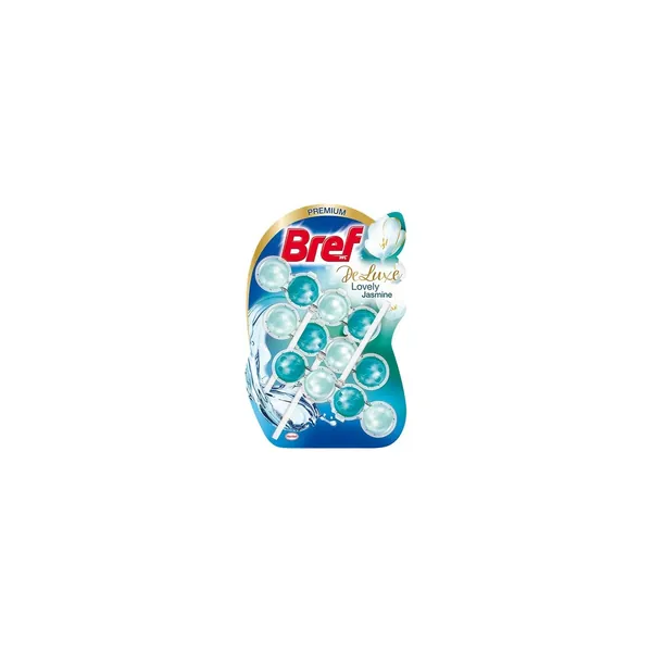 WC osveživač BREF DeLuxe jasmine 3x50g