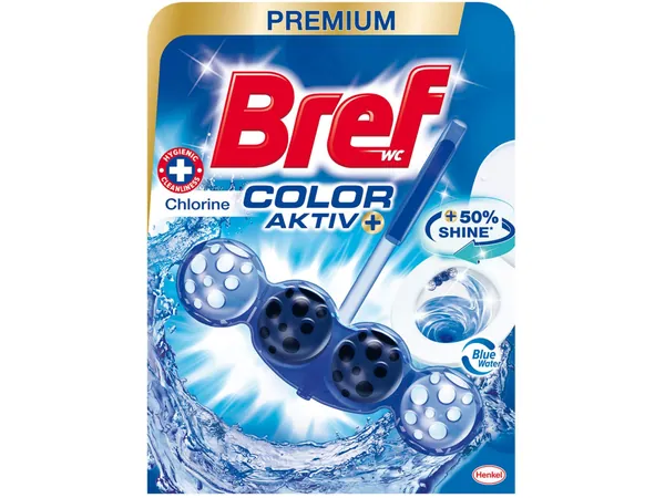 WC osveživač BREF color aktiv+ chlorine 50g