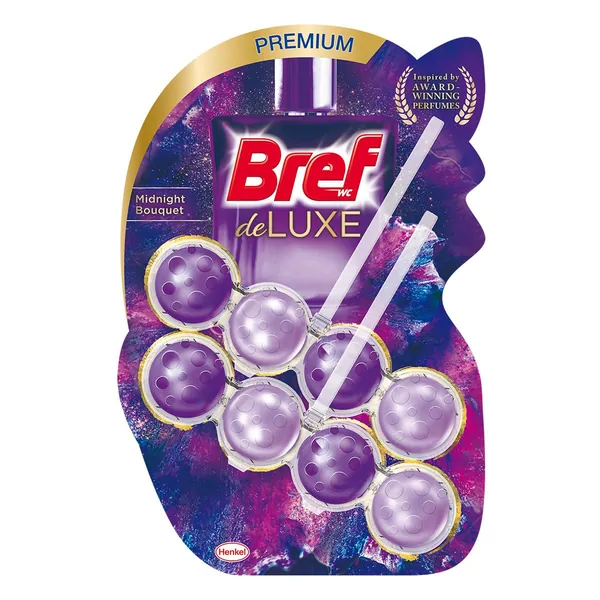 WC osveživač BREF deluxe bouqet 2x50g