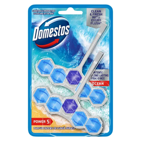 WC osveživač DOMESTOS RB Power 5 Ocean 2X55g