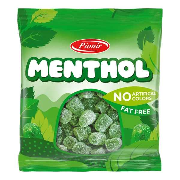 Bombone PIONIR Mentol gumena 100g