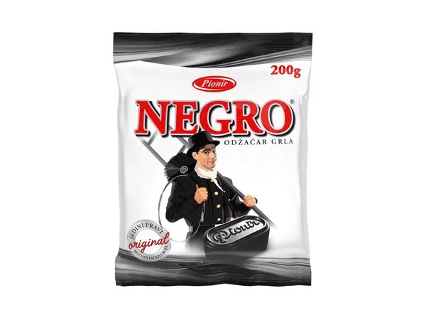 Bombone PIONIR NEGRO tvrda 200g