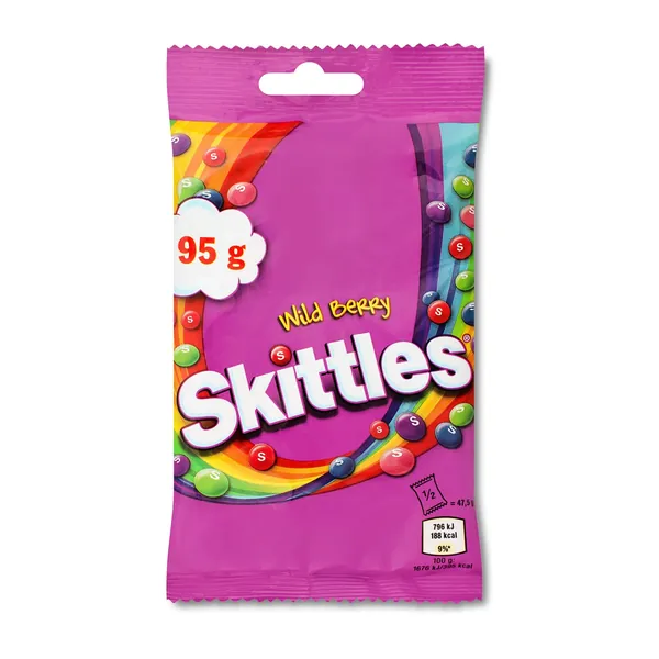 Bombone SKITTLES wild berry 95g