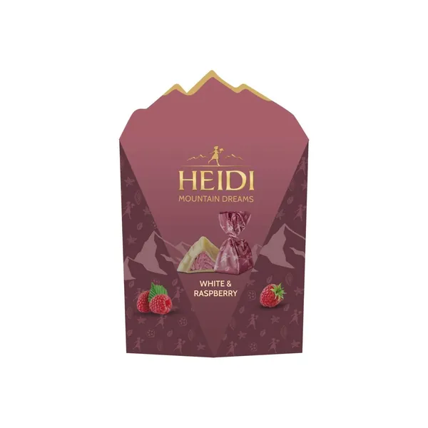 Bombonjere HEIDI Planinski snovi malina 100g