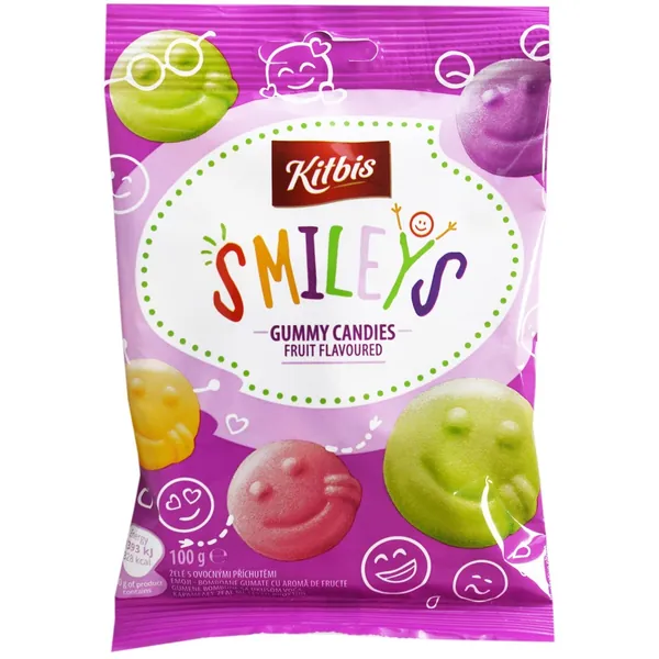 Gumene bombone KITBIS Smileys 100g