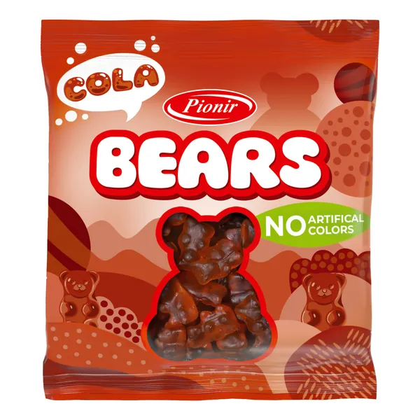 Gumene bombone PIONIR bears cola 100g