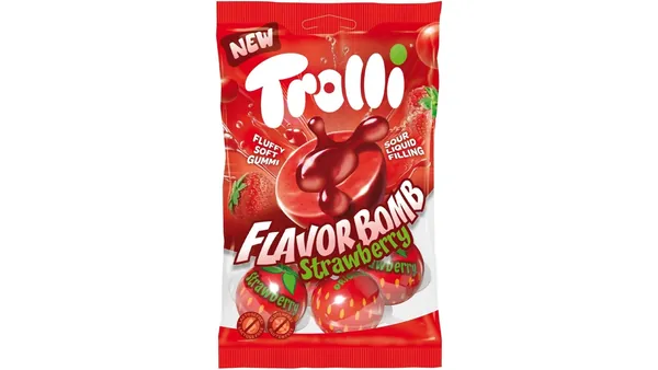 Gumene bombone TROLLI flavor jagoda 75g