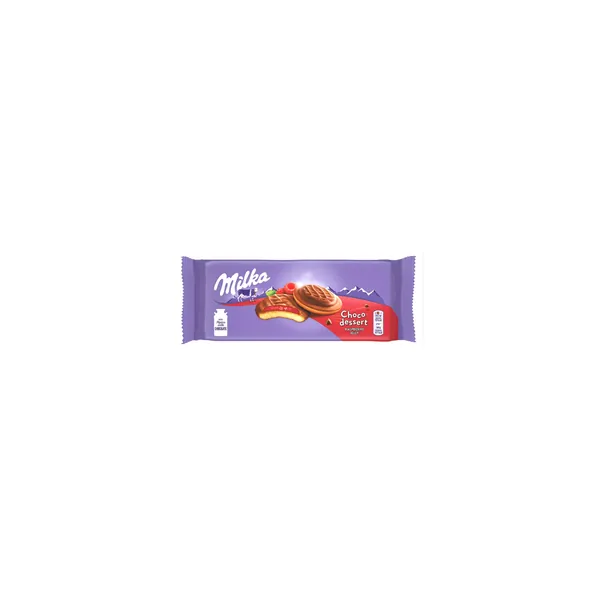 Jaffa keks MILKA choco dessert malina 147g