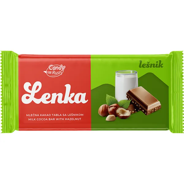 Kakao tabla LENKA lešnik 100g