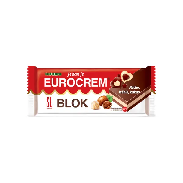 Krem tabla SWISSLION EUROCREAM blok mix 80g