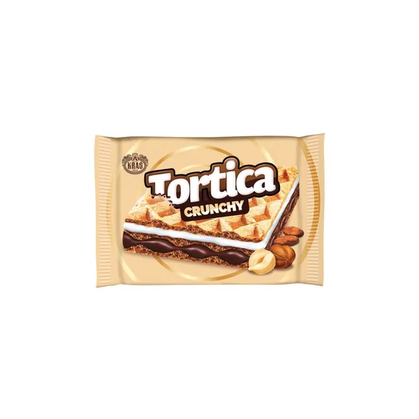 Napolitanka KRAŠ Tortica chrunchy 21g