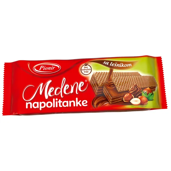 Napolitanka MEDENE napolitanke lešnik 160g