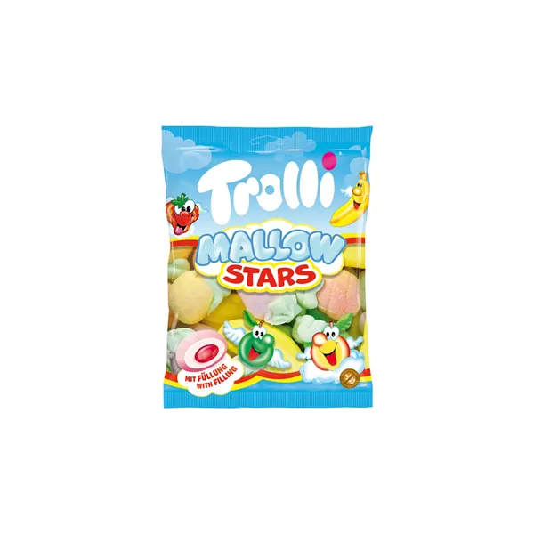 Penaste bombone TROLLI mallow stars 150g