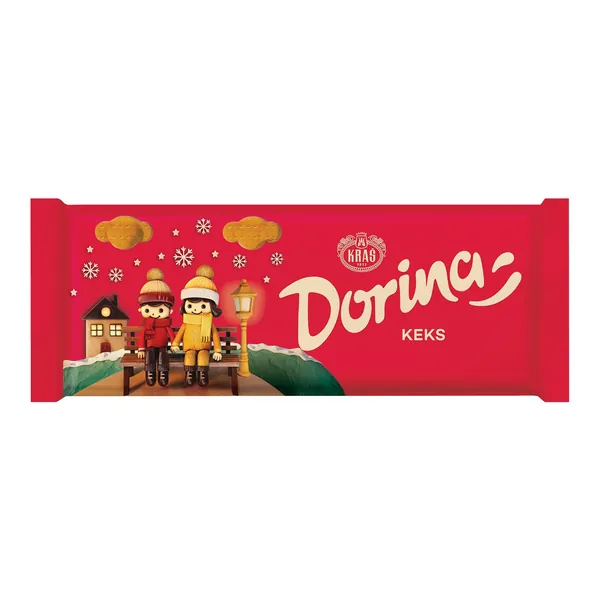 Čokolada DORINA keks 160g