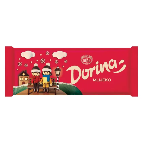 Čokolada DORINA mleko 160g