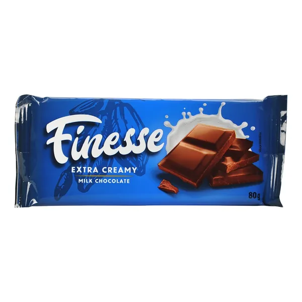 Čokolada FINESSE mlečna 80g