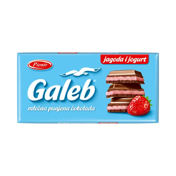 Čokolada GALEB jagoda jogurt 80g