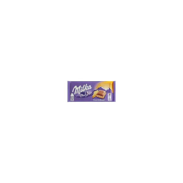Čokolada MILKA cream & biscuit 100g