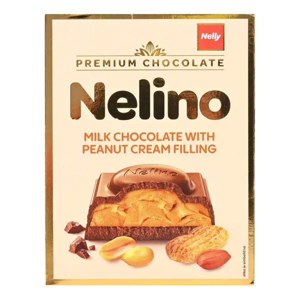 Čokolada NELINO kikiriki 60g