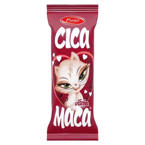 Čokoladni mini bar CICA MACA višnja 30g
