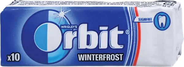 Žvake ORBIT winter.draz. 14g