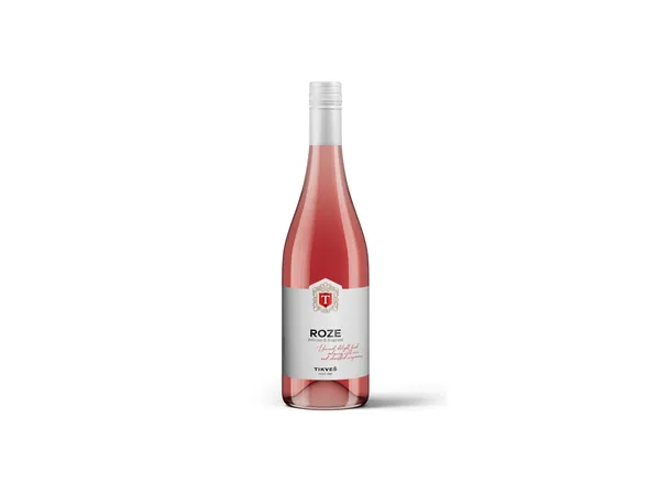 Roze vino TIKVEŠ Rose 750ml